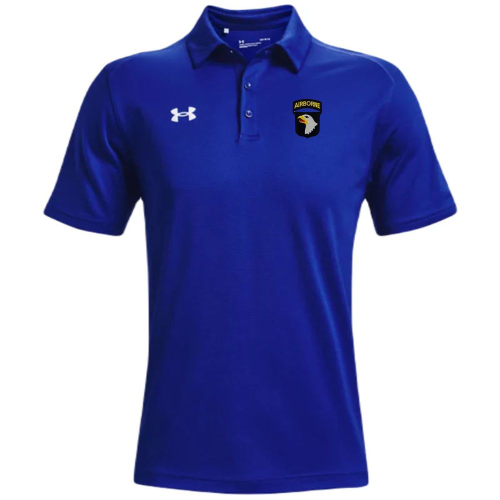101st Airborne Under Armour Tech™ Polo – 11Bravos.com