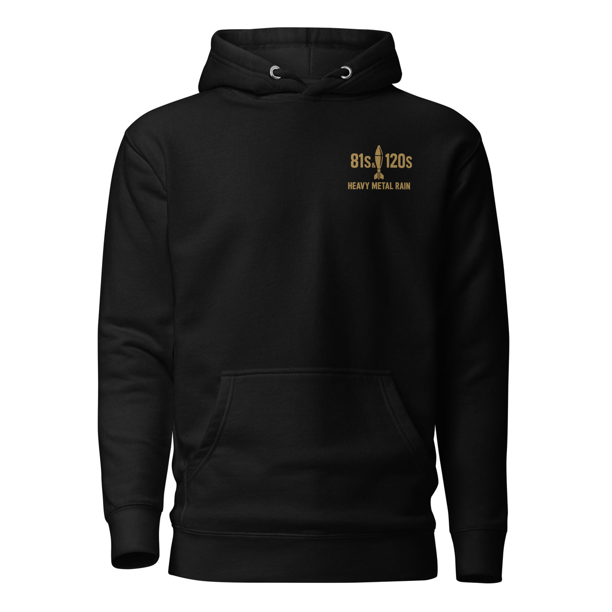 Mortars - Heavy Metal Rain Hoodie – 11Bravos.com
