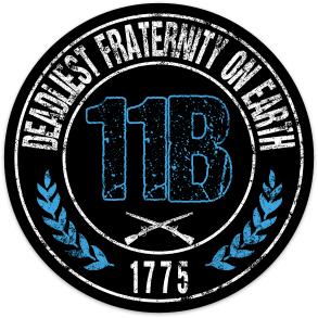 Deadliest Fraternity Decal – 11Bravos.com