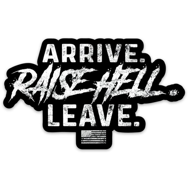 Raise Hell Vinyl Decal – 11Bravos.com