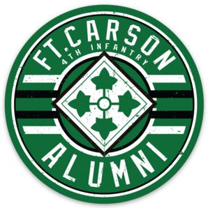 Fort Carson Vinyl Decal – 11Bravos.com