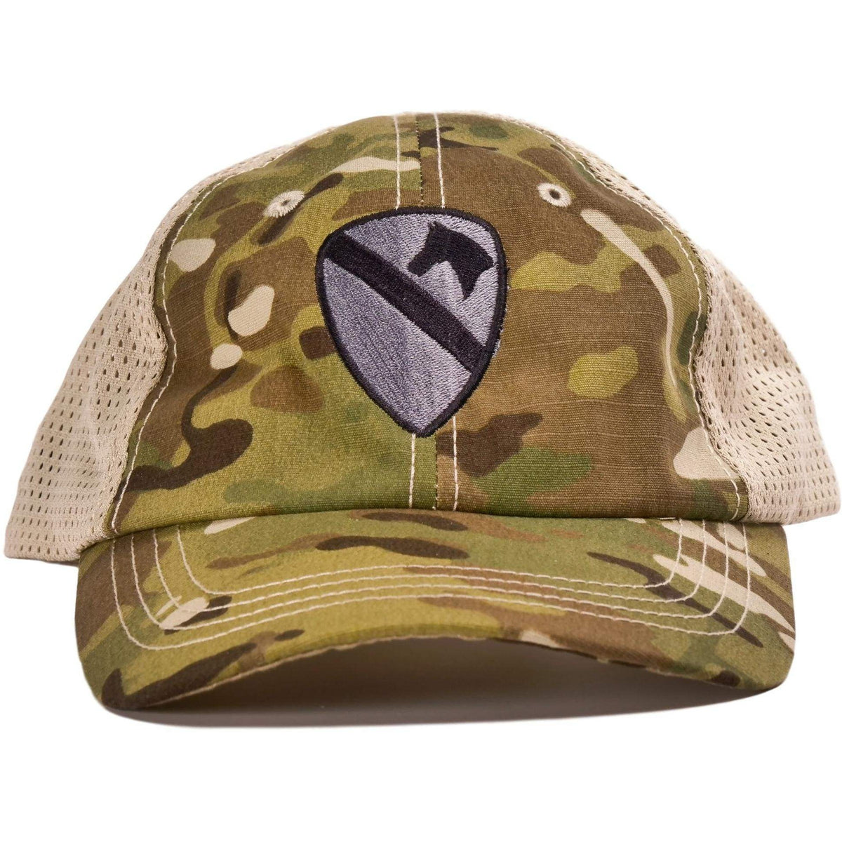 1st Cavalry Division Hat | Multicam Mesh Back Hat – 11Bravos.com