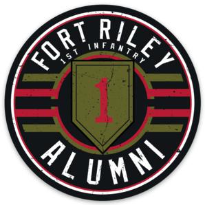 Fort Riley Vinyl Decal – 11Bravos.com