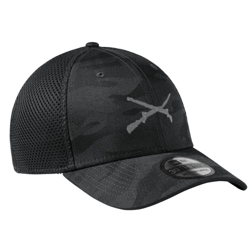 New Era ® Black Camo Crossed Rifles Hat – 11Bravos.com