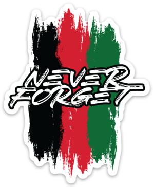 Never Forget Vinyl Decal – 11Bravos.com